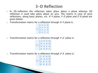 3 d transformation | PPT
