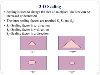 3 d transformation | PPT
