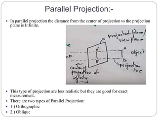 3 d viewing projection | PPTX