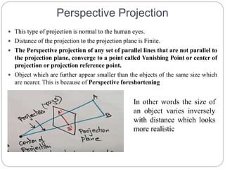 3 d viewing projection | PPTX