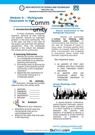 3 e-lective-1-module-5-lesson-9-10 | PDF