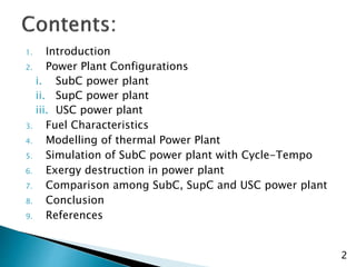 3 e analysis of thermal power plants | PPT