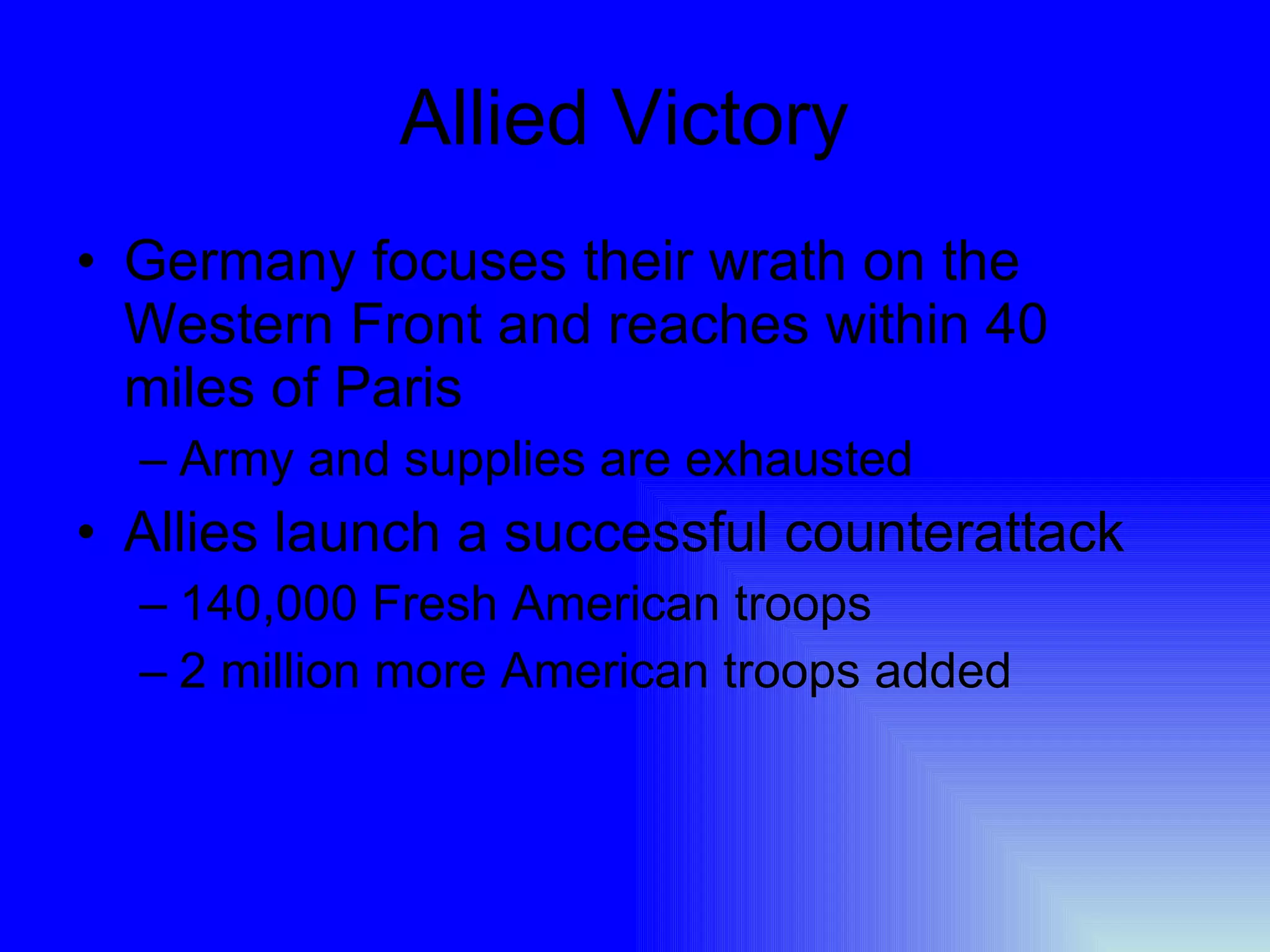3. Eastern Front And The Treaty Of Versailles | PPT