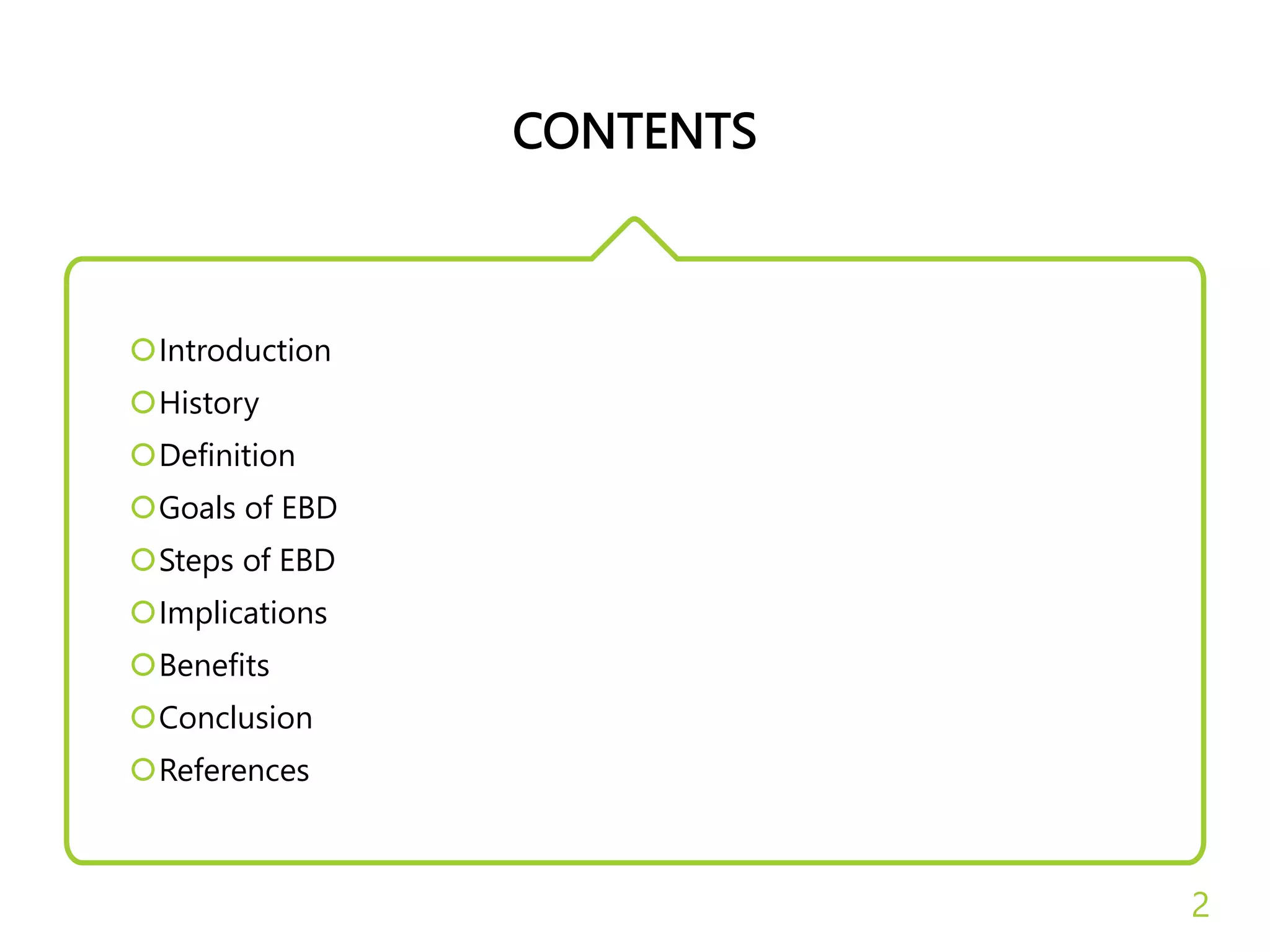 EVIDENCE BASED DENTISTRY (EBD) | PPTX