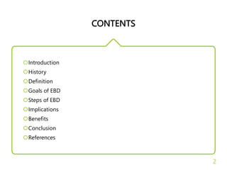 EVIDENCE BASED DENTISTRY (EBD) | PPTX
