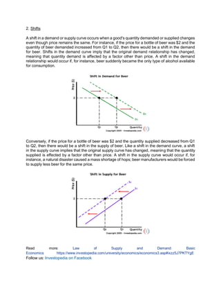 3 economics basics - supply and demand | PDF
