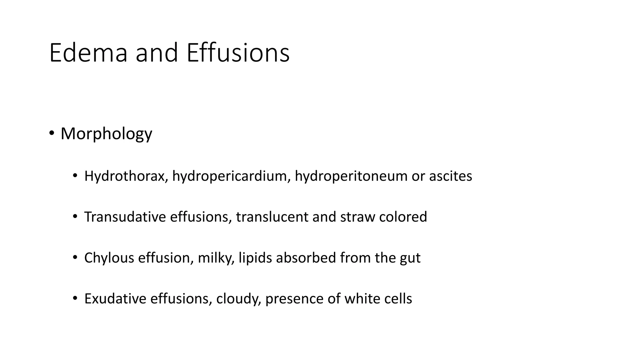 Hemodynamic disorders - Edema, Hyperemia, Hemorrahge by DR. ROOPAM JAIN ...