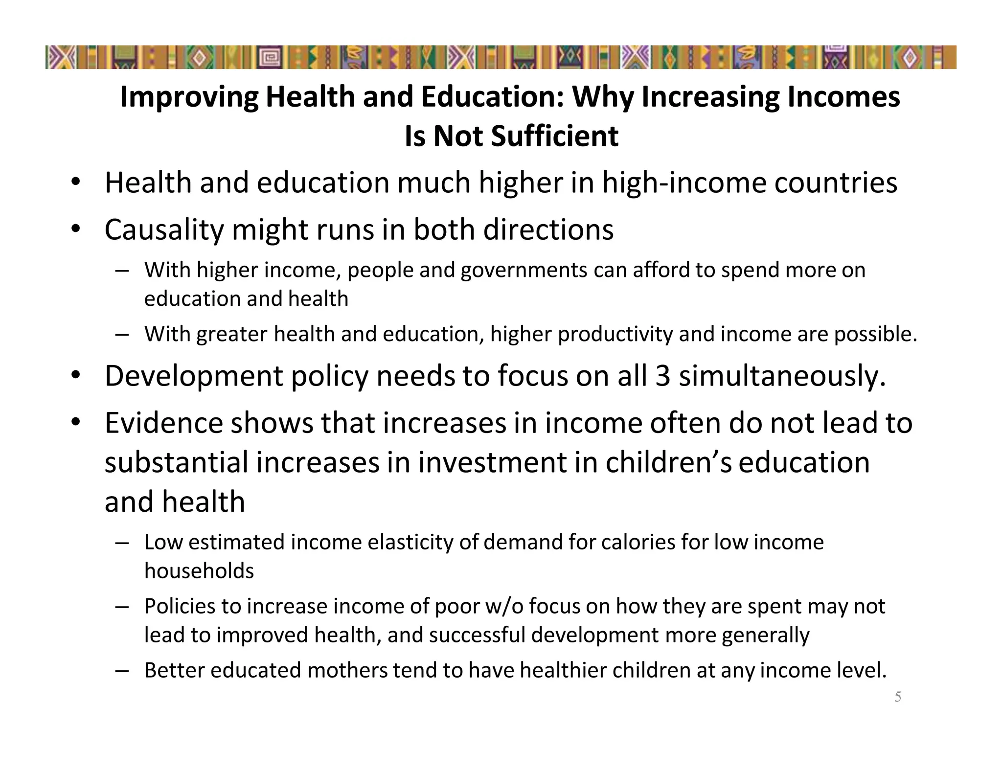 Human Capital health and education for critic | PPTX
