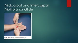 3- elbow & hand mobilization.and muscles and bone | PPTX