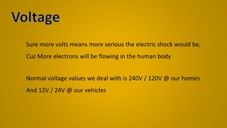 Electric Shock | PPTX