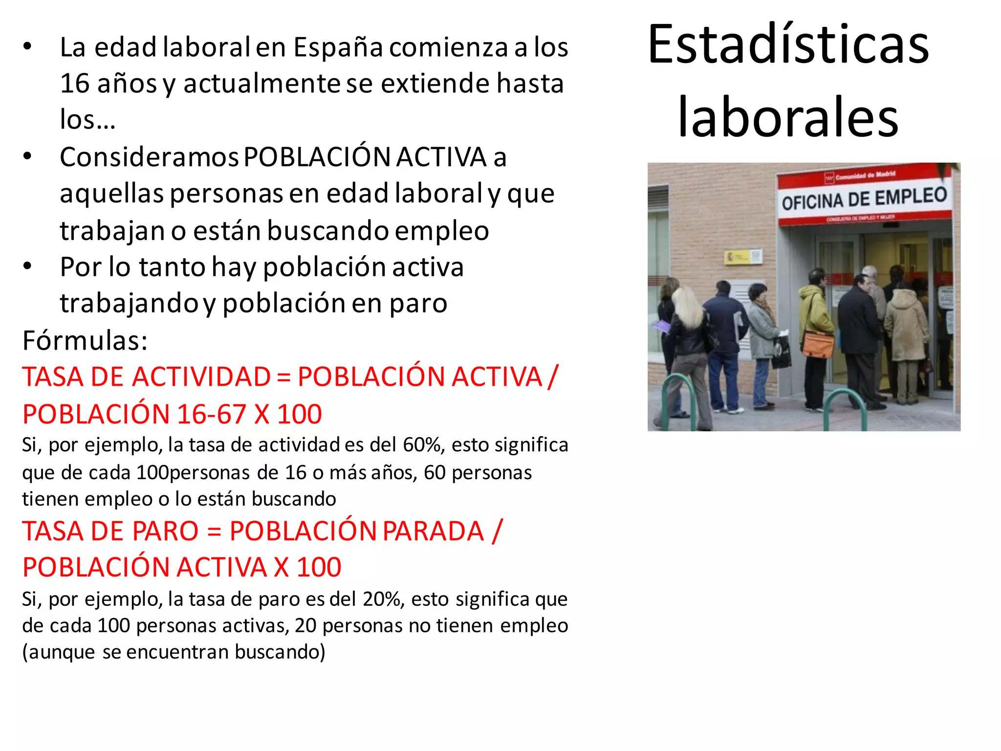 El mundo del trabajo | PPT