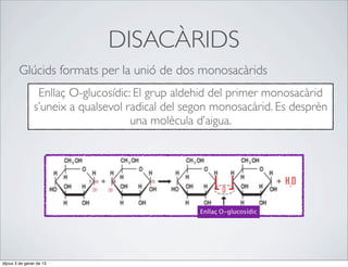 11. Els disacàrids | PDF