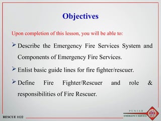 3-Emergency Fire Services & Fire Rescuer new format.ppt