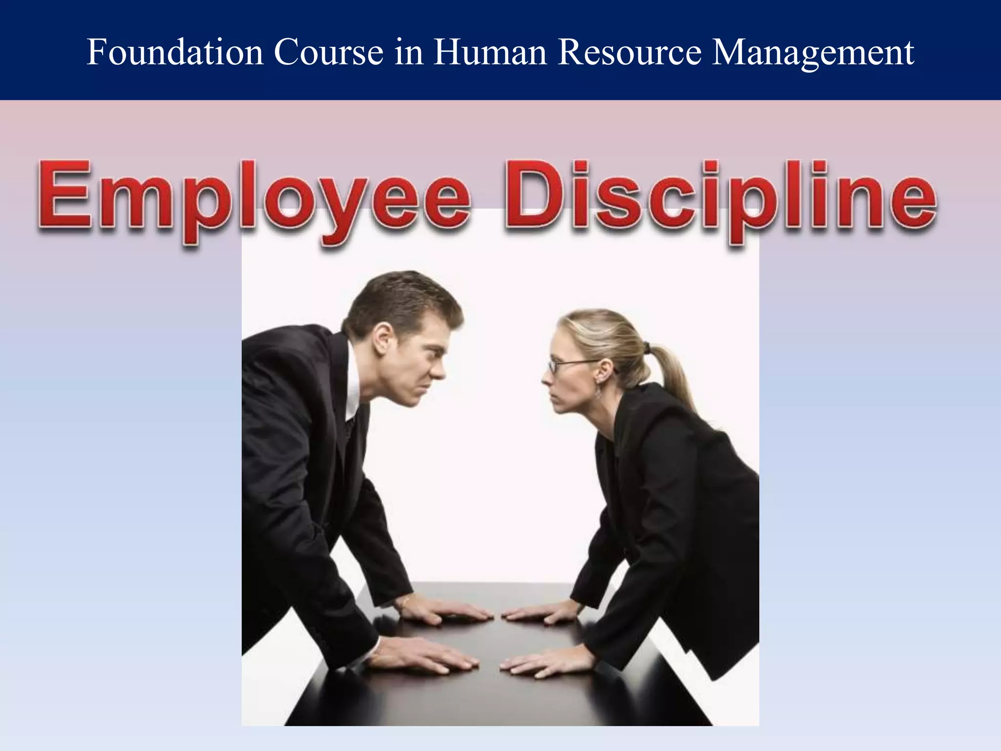 3 employee discipline | PPTX