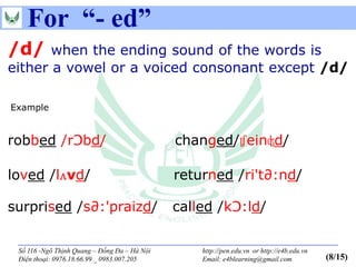 3.ending sounds | PPTX