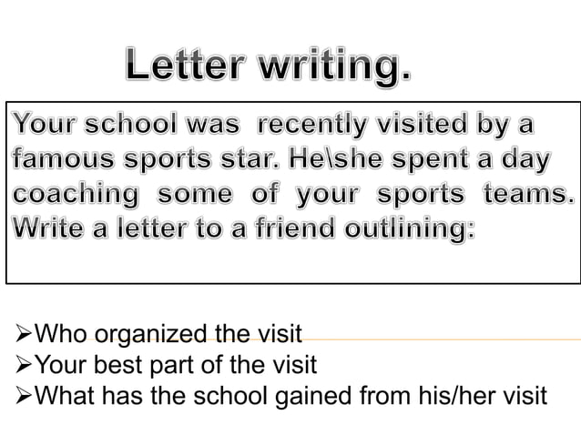 Descriptive Letter 3 | PPTX