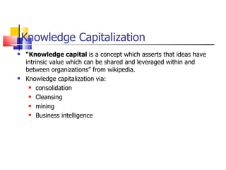 Enterprise knowledge managment planning | PPT