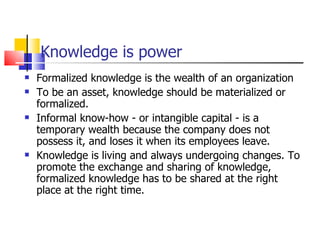Enterprise knowledge managment planning | PPT