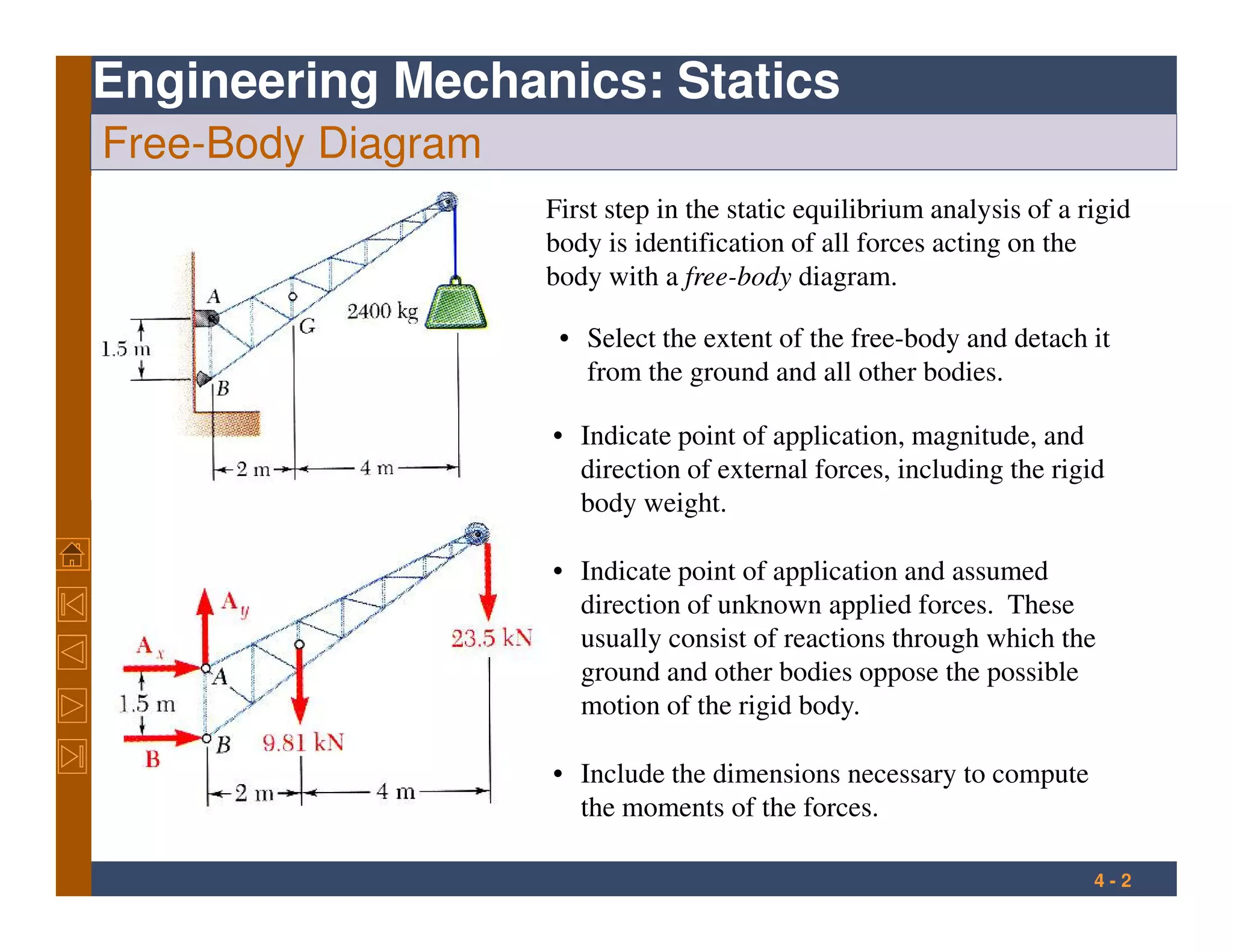 3 equilibrium of rigid bodies fe | PDF