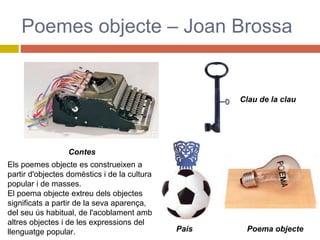 3 ESO - Visual i Plàstica - Joan Brossa | PPTX