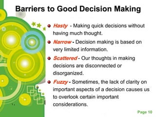 Ethical Decision Making | PDF