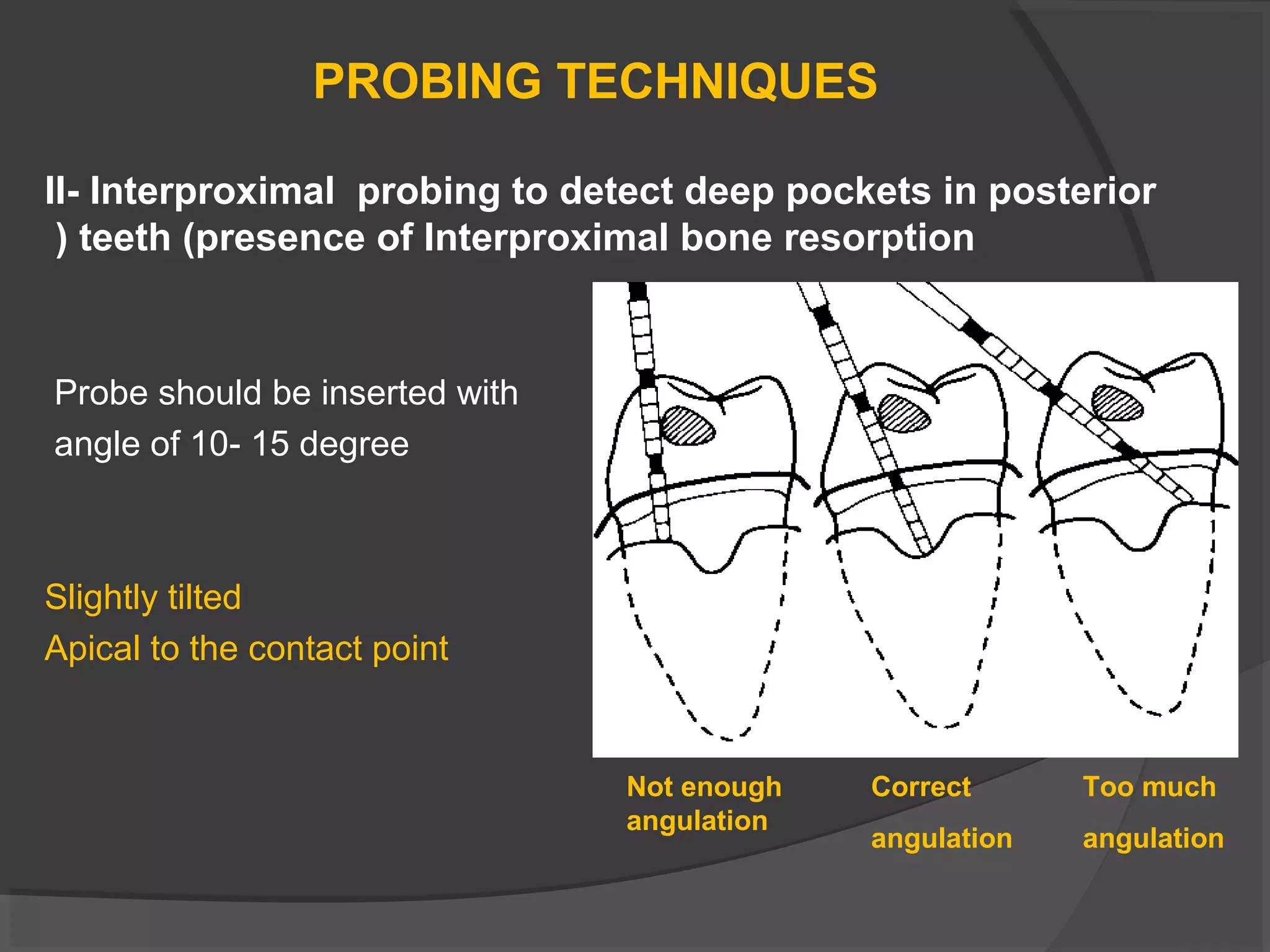 Periodontal examination and diagnosis | PPT