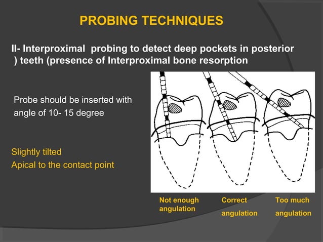 Periodontal examination and diagnosis | PPT