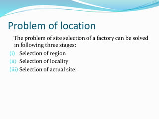 3.facilities planning | PPT