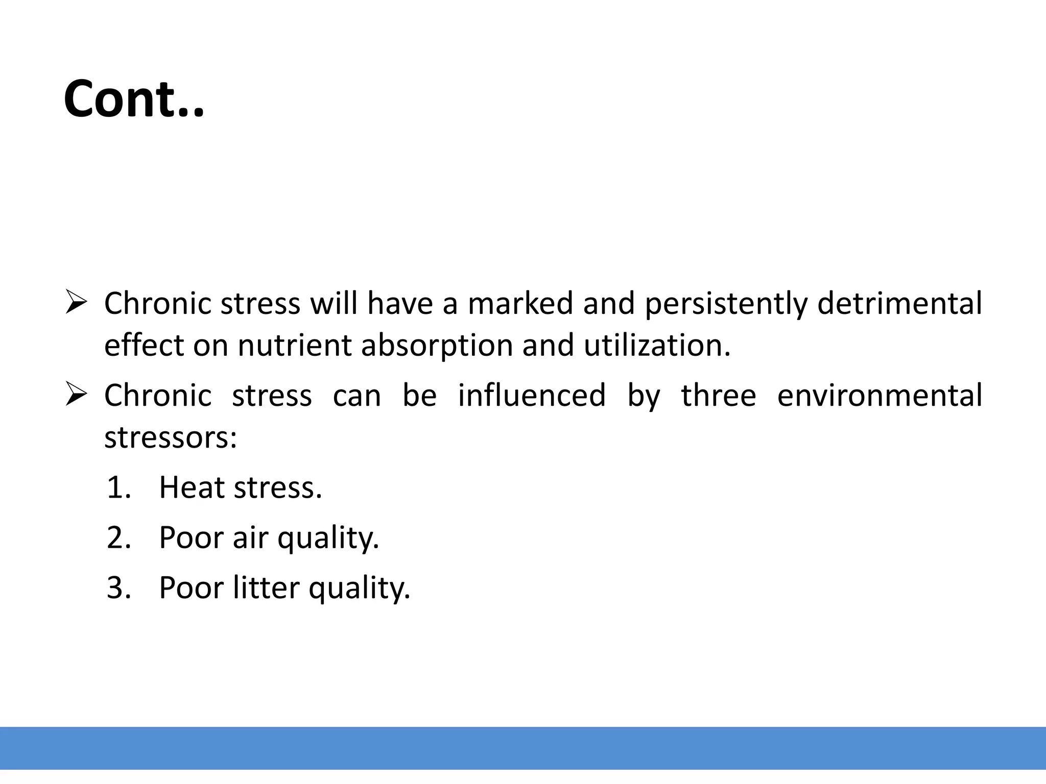 Factors Affecting Feed Consumption In Chicken | PPTX