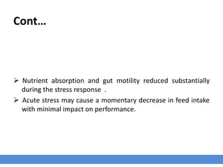 Factors Affecting Feed Consumption In Chicken | PPTX