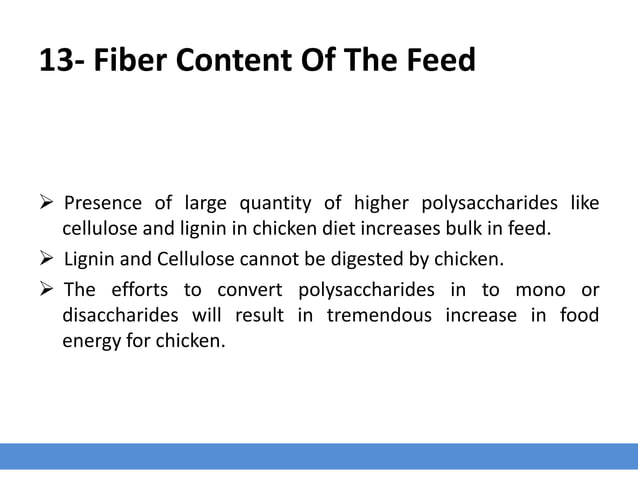 Factors Affecting Feed Consumption In Chicken | PPTX | Birds | Pets