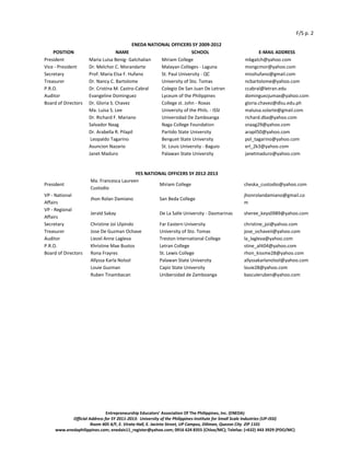 3. fact sheet and directory eneda is 11 | PDF
