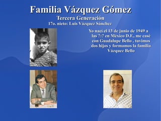3. familia vázquez sánchez | ODP