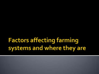 3. farming systems | PPTX
