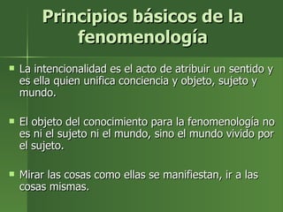 3 Fenomenologia | PPT
