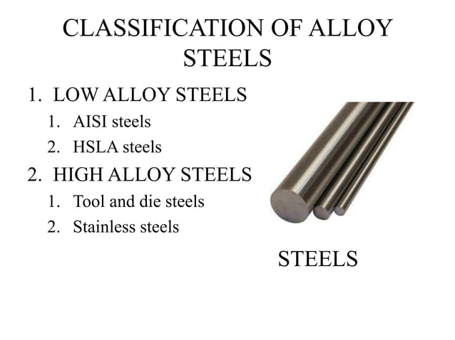 ferrous metals and its classification | PPTX | Chemistry | Science