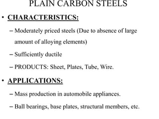 ferrous metals and its classification | PPTX | Chemistry | Science
