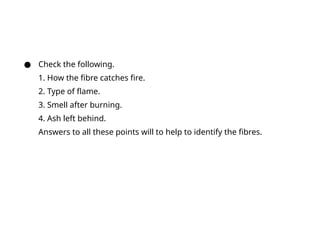 3 - Fibre Identification.pptx yyhyyyyyhyy | PPTX