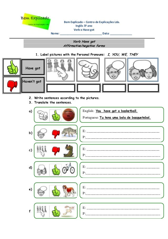 3 Ficha De Trabalho Verb To Have Got 2 Fichas De Trabalho Verbo | Porn ... 3 Ficha De Trabalho Verb To Have Got 2 Fichas De Trabalho Verbo | Porn ...
