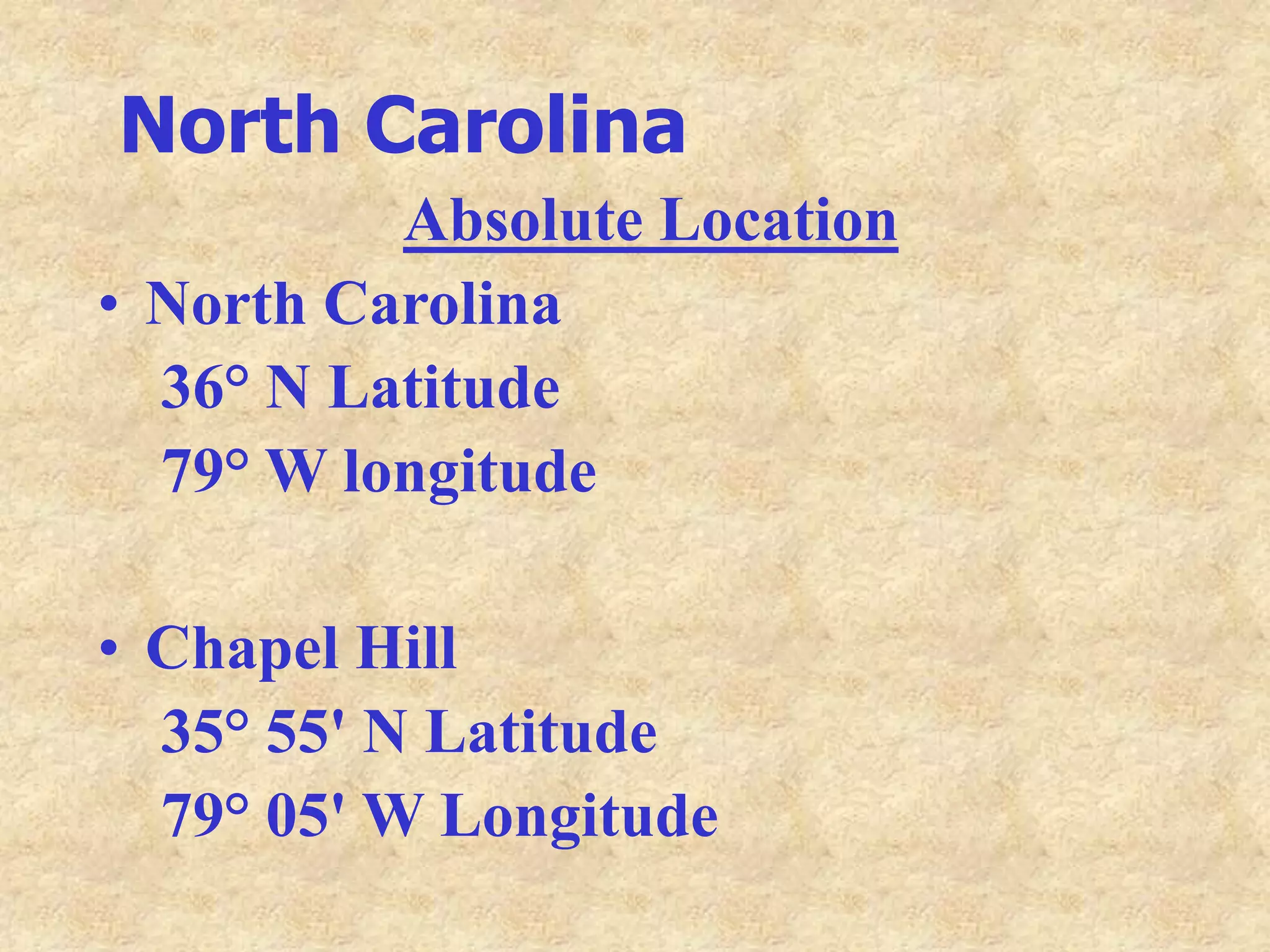 3 five themes of geography - nc | PPT