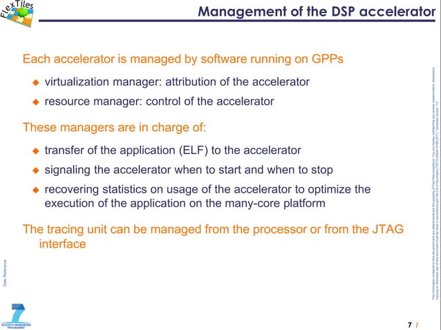 FPL'2014 - FlexTiles Workshop - 3 - FlexTiles DSP Accelerators | PDF