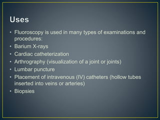 Fluoroscopy | PPTX