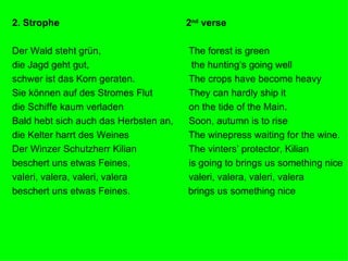 3. franconian and german songs | PPT