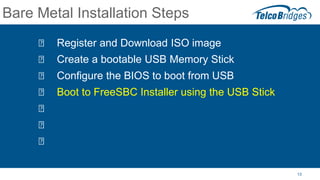 How to Build a SBC Appliance with FreeSBC | PDF