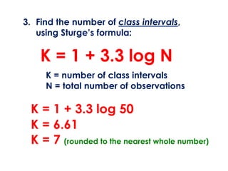 Frequency Distributions and Graphs | PPTX