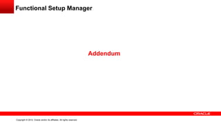 3 functional setup manager | PPT