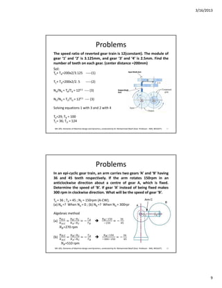 3 gear trains(2) | PDF