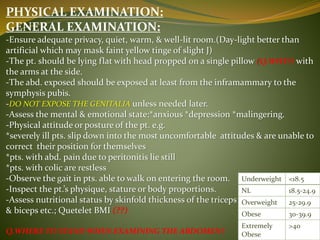 General Examination of GIT general medicine | PPTX
