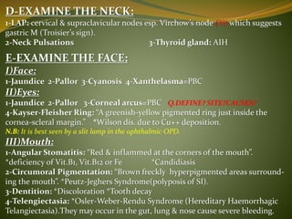 General Examination of GIT general medicine | PPTX
