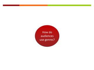 3. genre research and audience expectations | PPT
